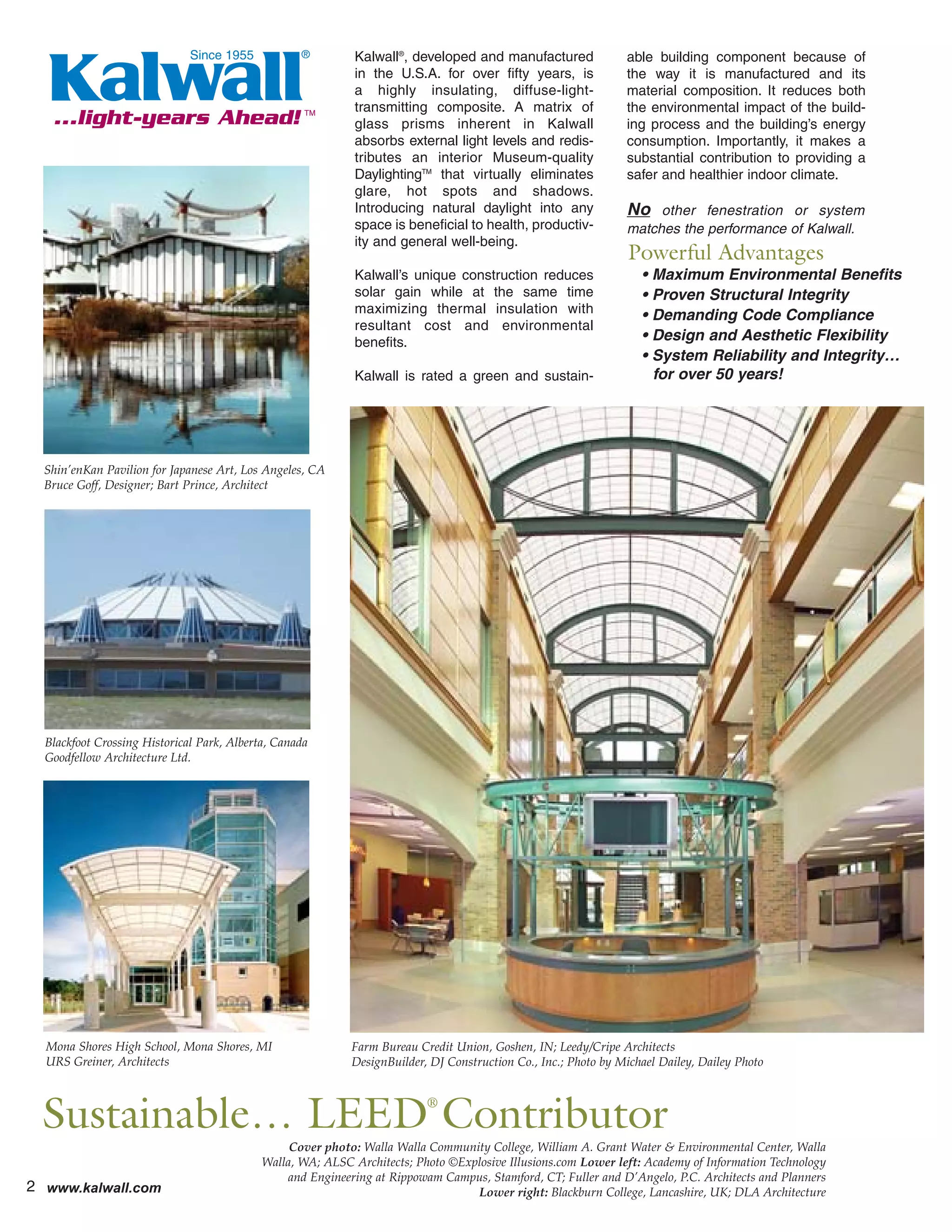 Kalwall Technical Brochure | PDF