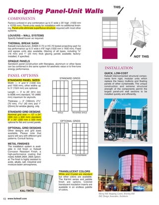 Kalwall Technical Brochure | PDF
