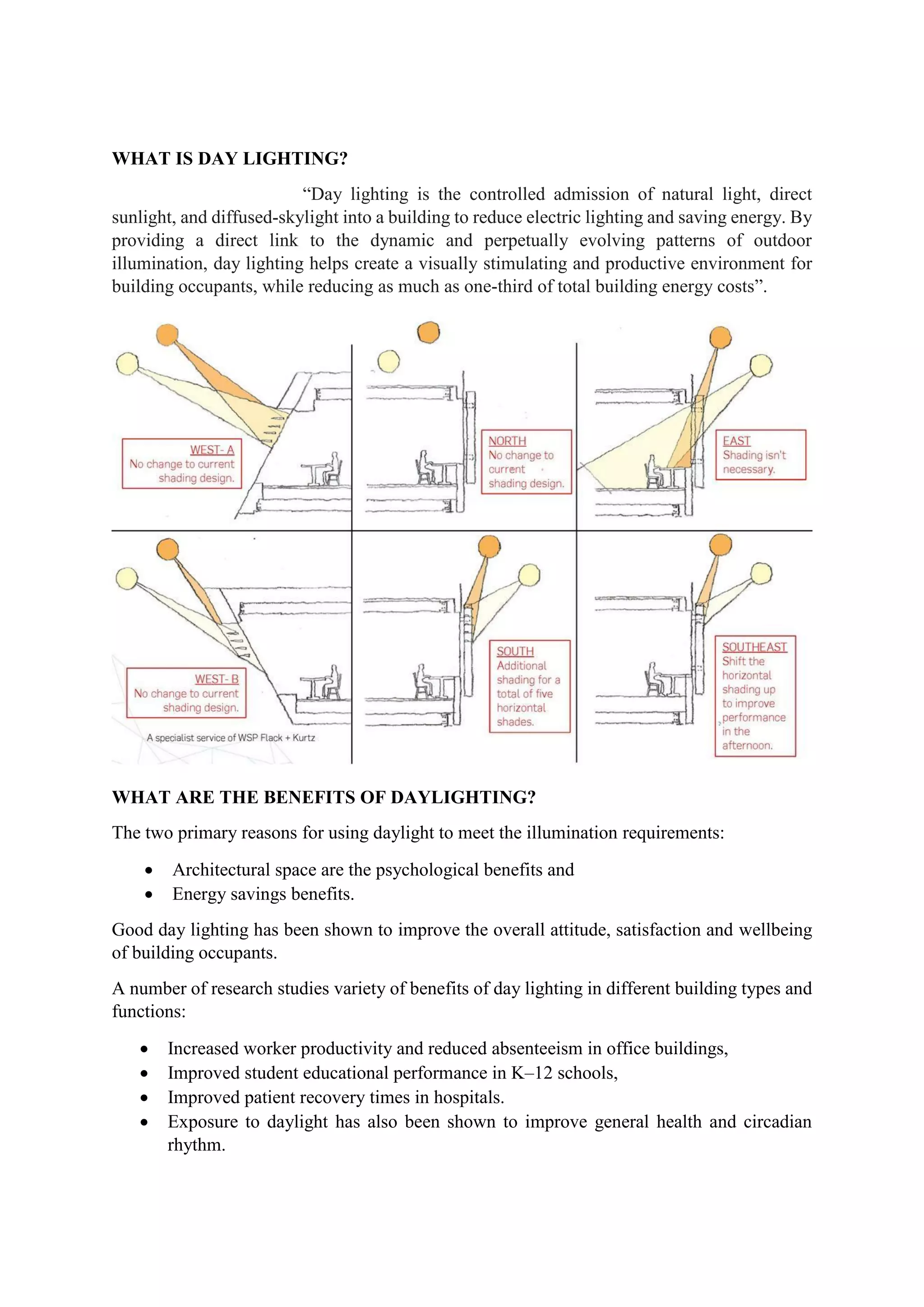 Day lighting | PDF