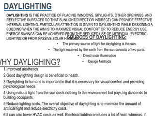 Daylighting | PPTX