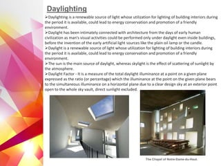 Daylighting | PPTX