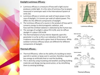 Daylighting | PPTX