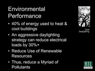 Daylighting Design And Sustainability | PPTX
