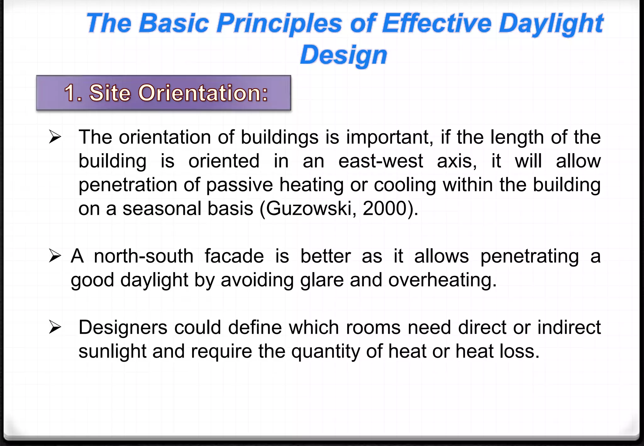 Daylighting slideshare | PPTX