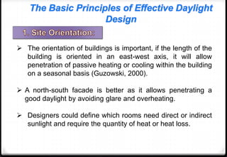 Daylighting slideshare | PPTX