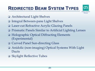 Daylight providing effective and efficient lighting in industrial ...