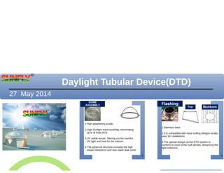 Daylight tubular device | PPT