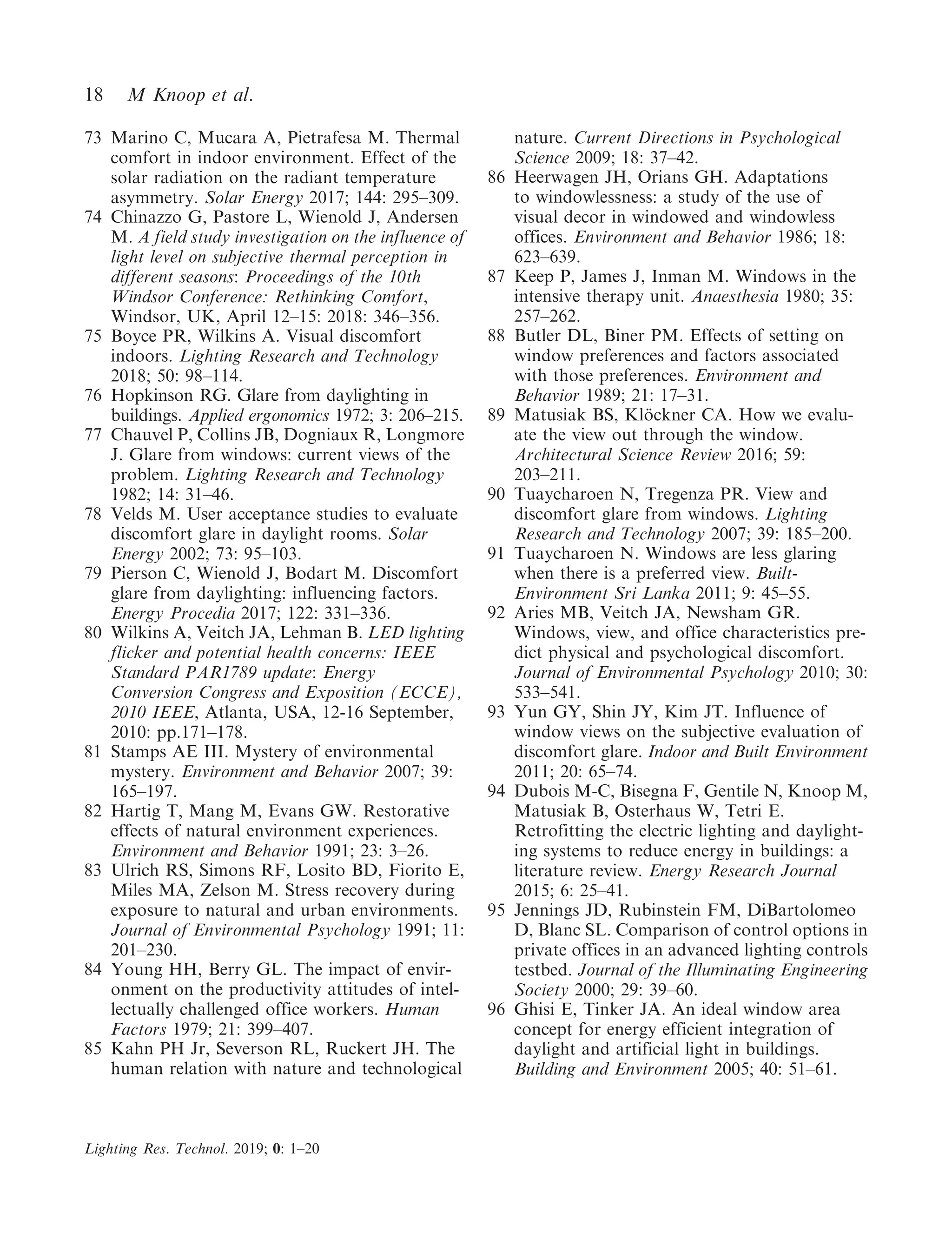 Daylight what makes the difference | PDF