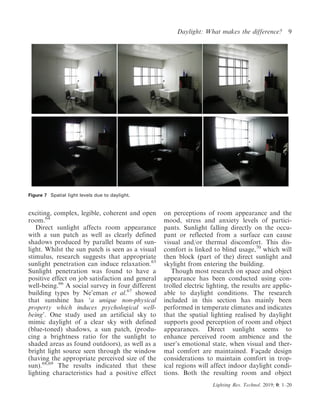 Daylight what makes the difference | PDF