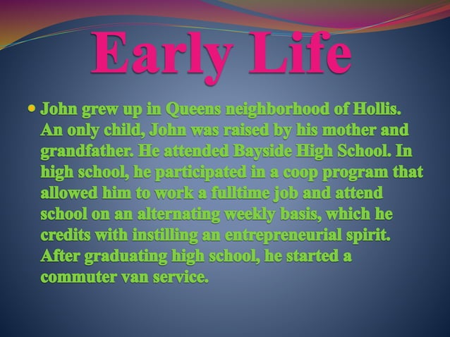 Daymond Garfield John | PPTX