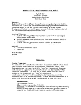 Day ntd lesson plan | PDF