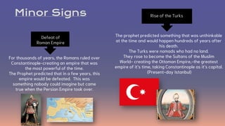 Minor and Major Signs of the Day of Judgement-An Islamic Perspective ...