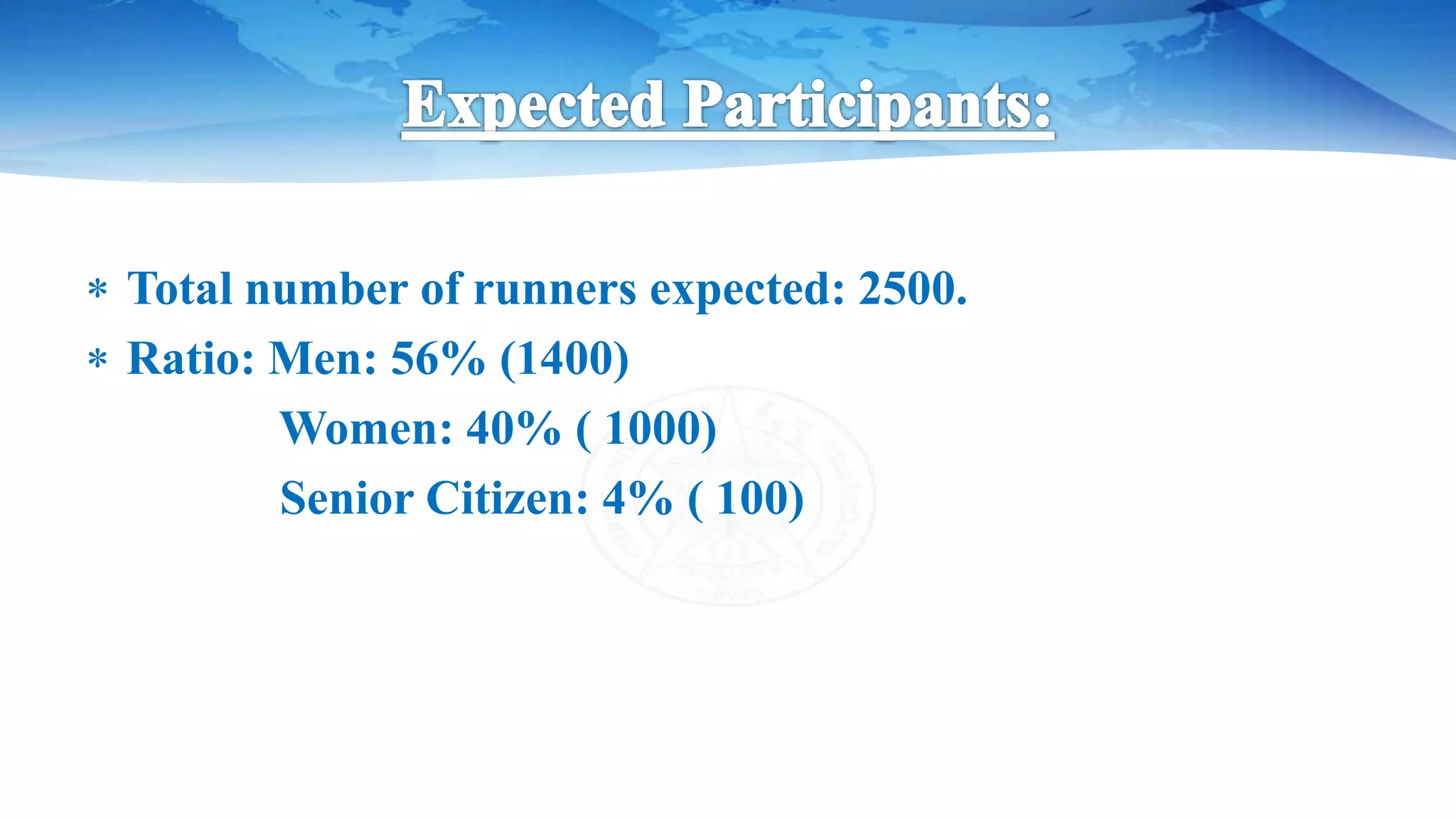 Organizing a marathon | PPTX