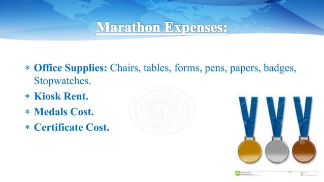 Organizing a marathon | PPTX