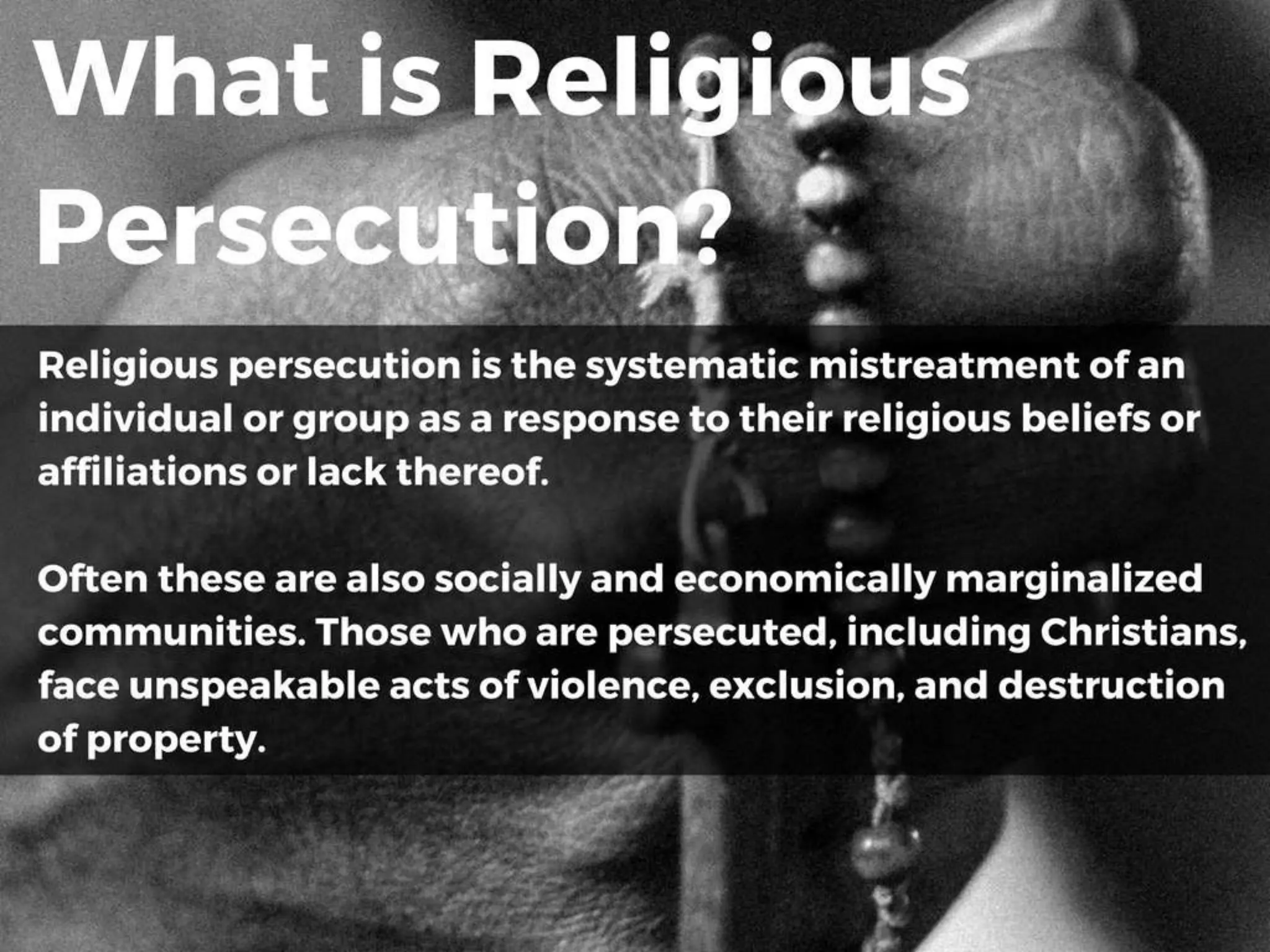 Day of Prayer for the Persecuted Church PowerPoint | PPTX