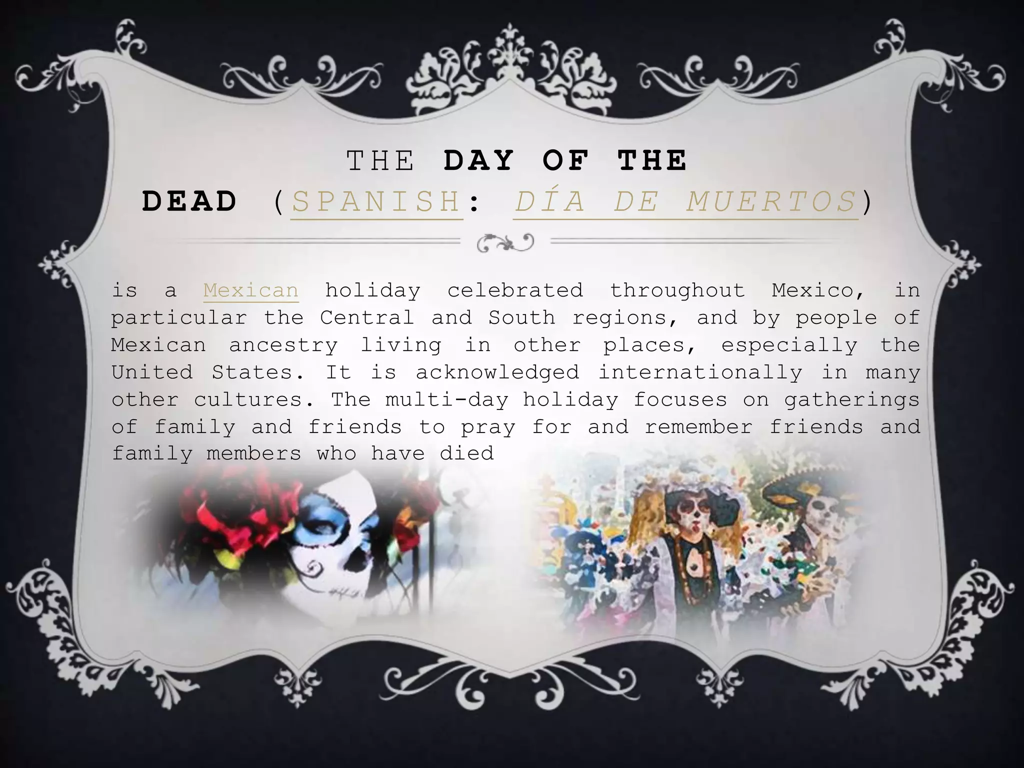 Day of the dead - history | PPTX