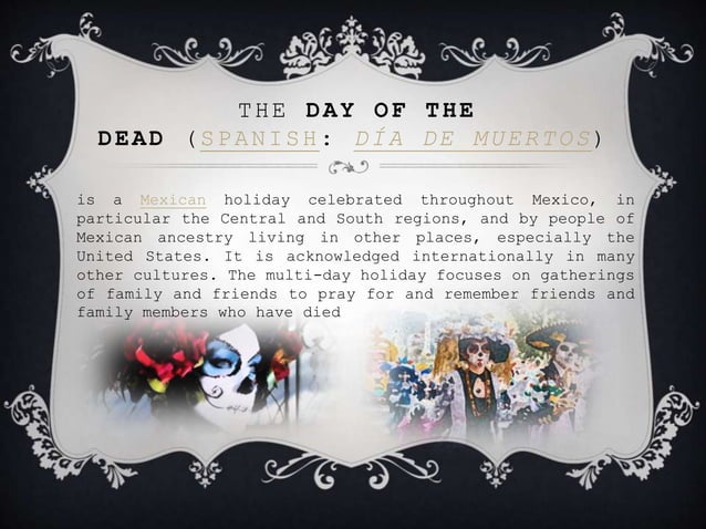 Day of the dead - history | PPTX