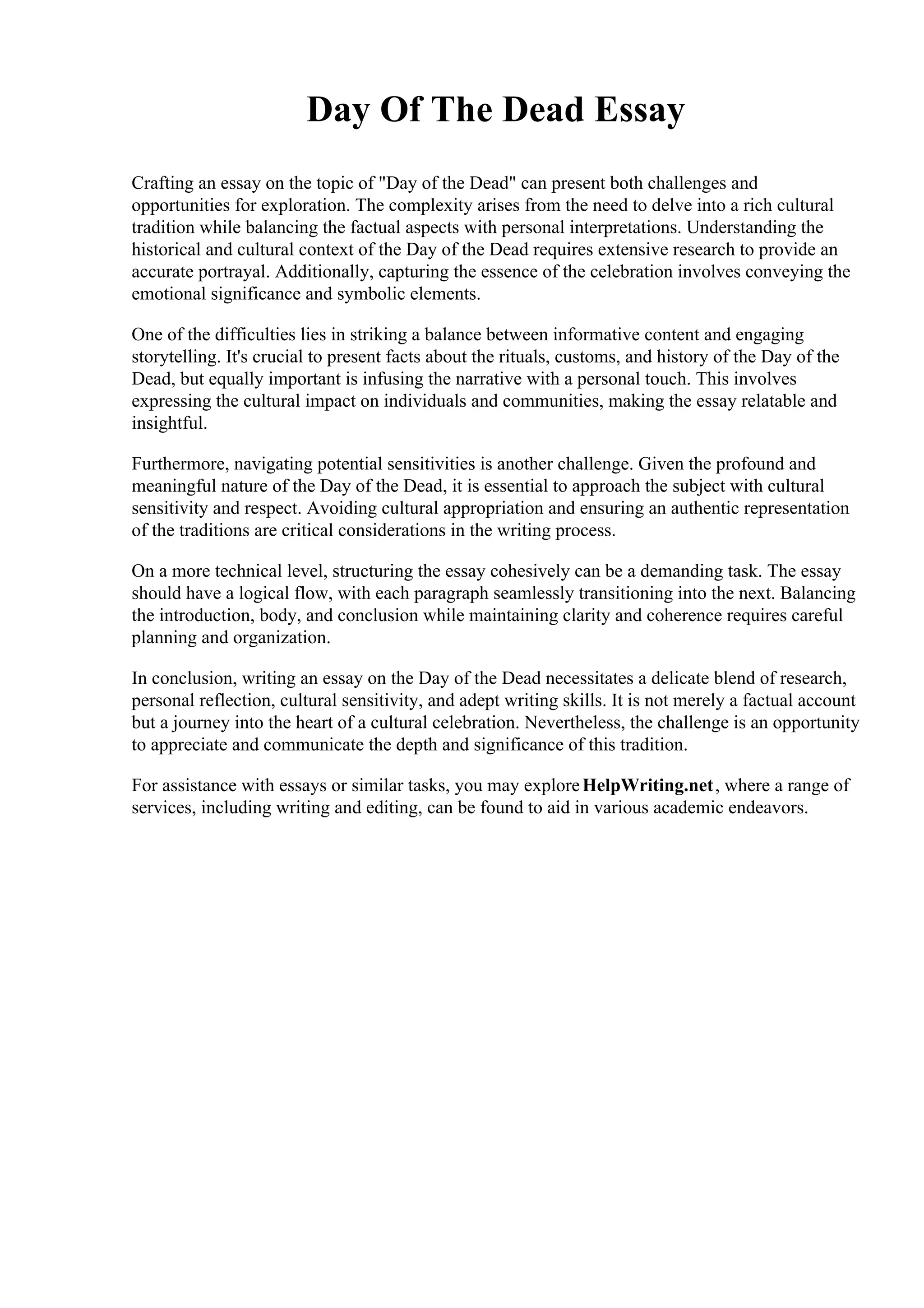 Day Of The Dead Essay.pdf