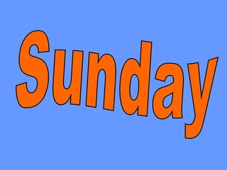 Days of-week-slides | PPT