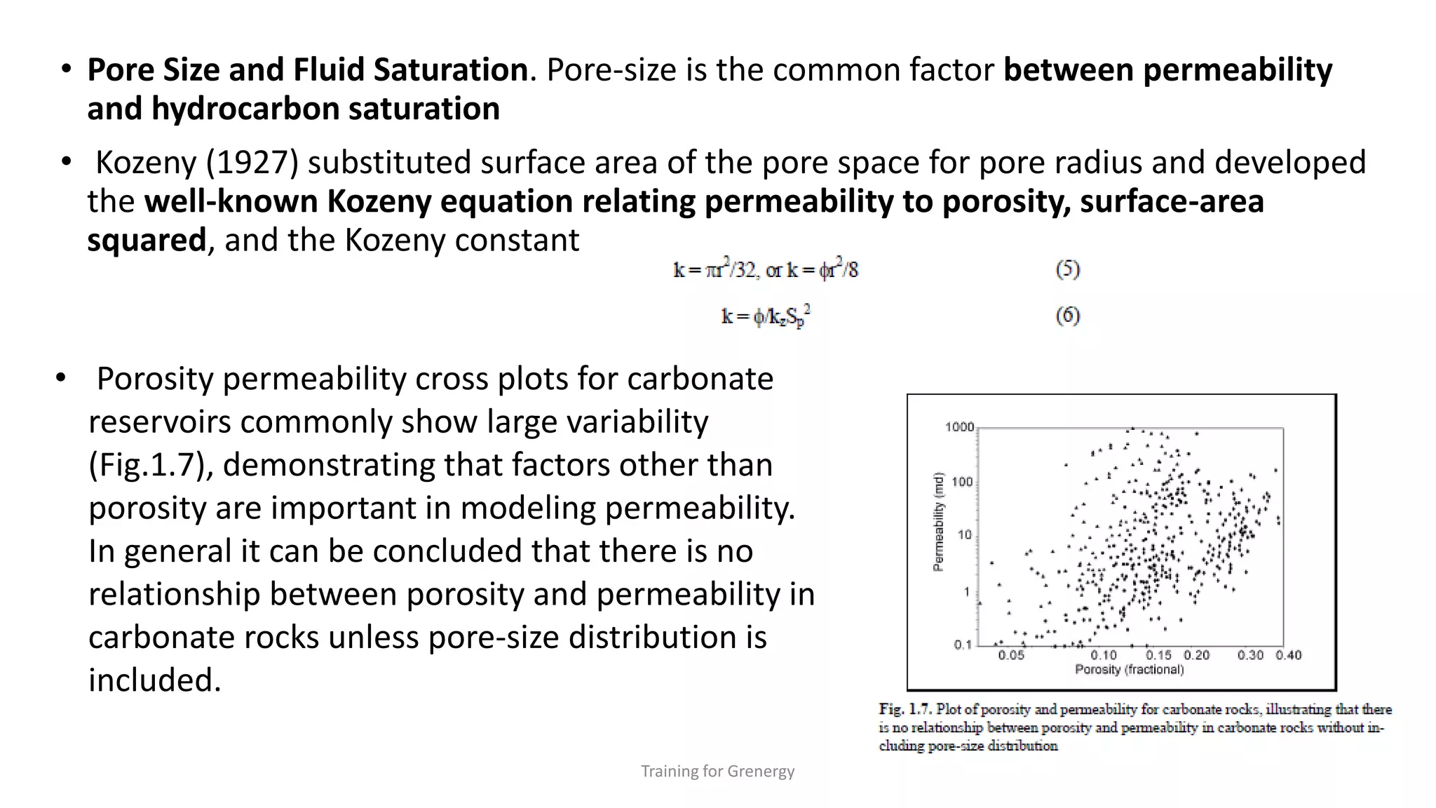 Days 3d porosity , permeability, fluid saturation | PDF