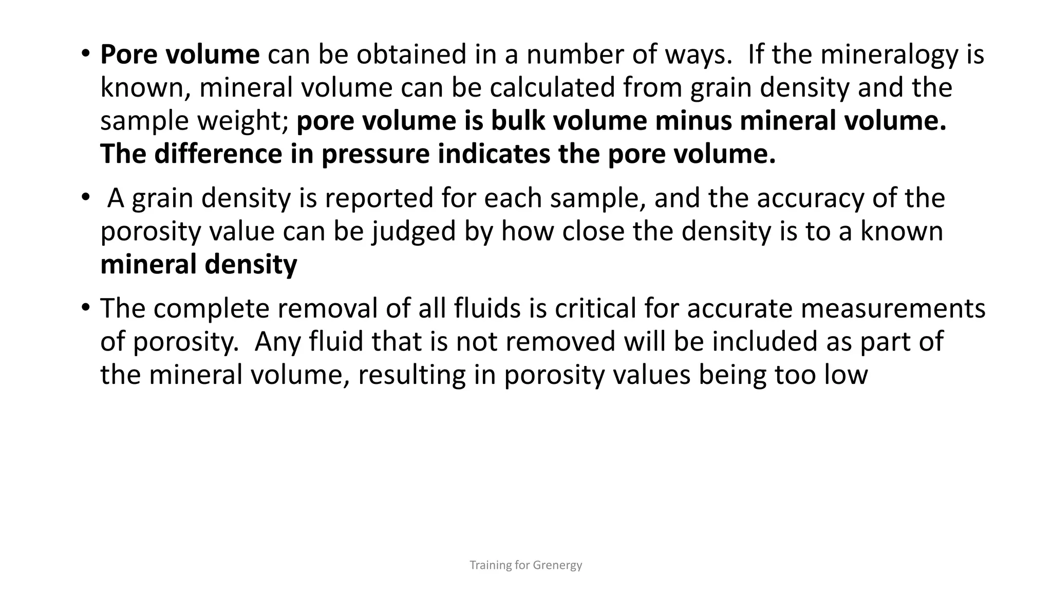 Days 3d porosity , permeability, fluid saturation | PDF