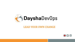 Daysha devops galway_nov_2019 | PPT