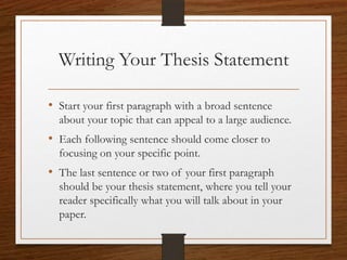 Research Papers - Prewriting | PPTX
