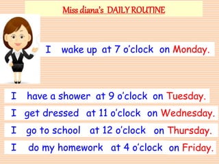 Days of the week | PPT