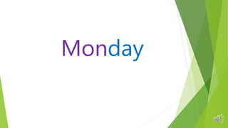 Days of the week | PPT