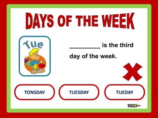 days of the week.ppt
