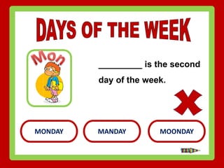 days of the week.ppt
