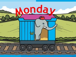 Days of the week - presentation for preschoolers | PPTX