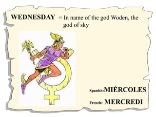 DAYS OF THE WEEK - ORIGIN.ppt