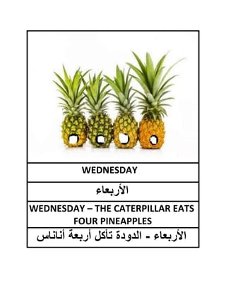 Days of the week in arabic and english | PDF