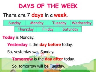 DAYS OF THIS WEEK YEAR 2.pptx