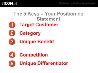 Greg Head - Foundation of Marketing: 5 Keys of Marketing Strategy | PPT