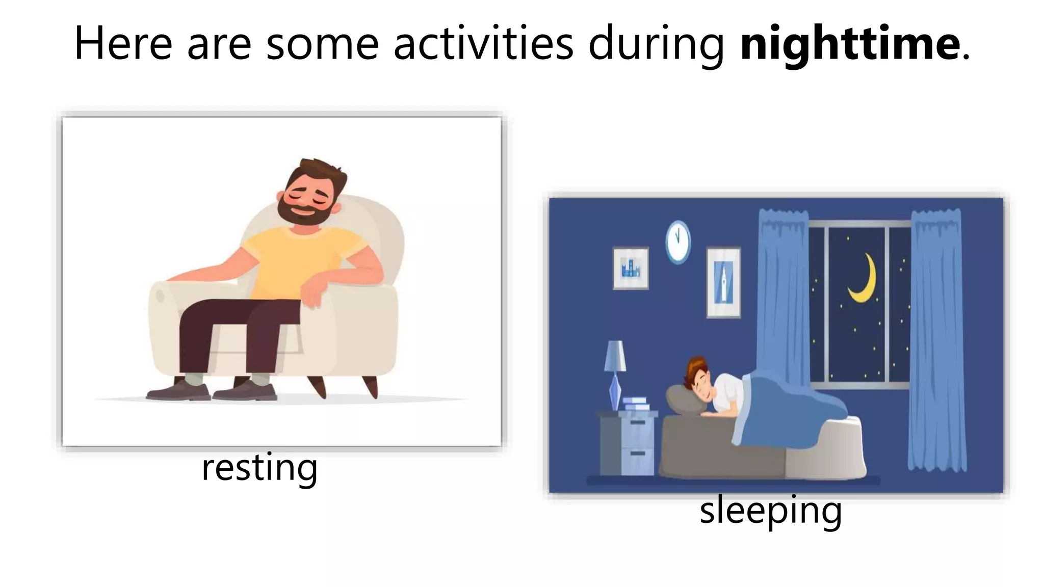 Daytime and Nighttime | PPTX
