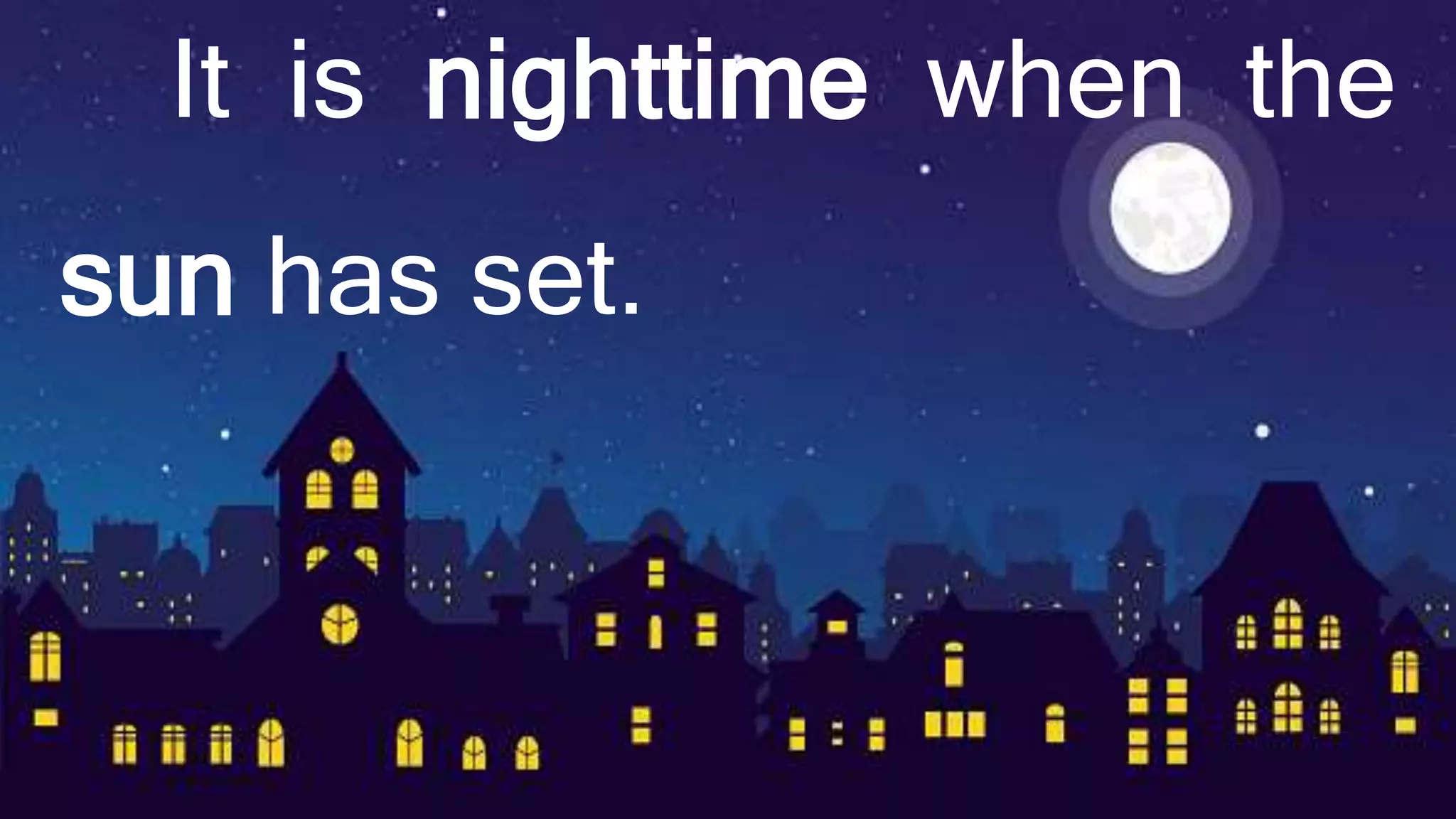 Daytime and Nighttime | PPTX