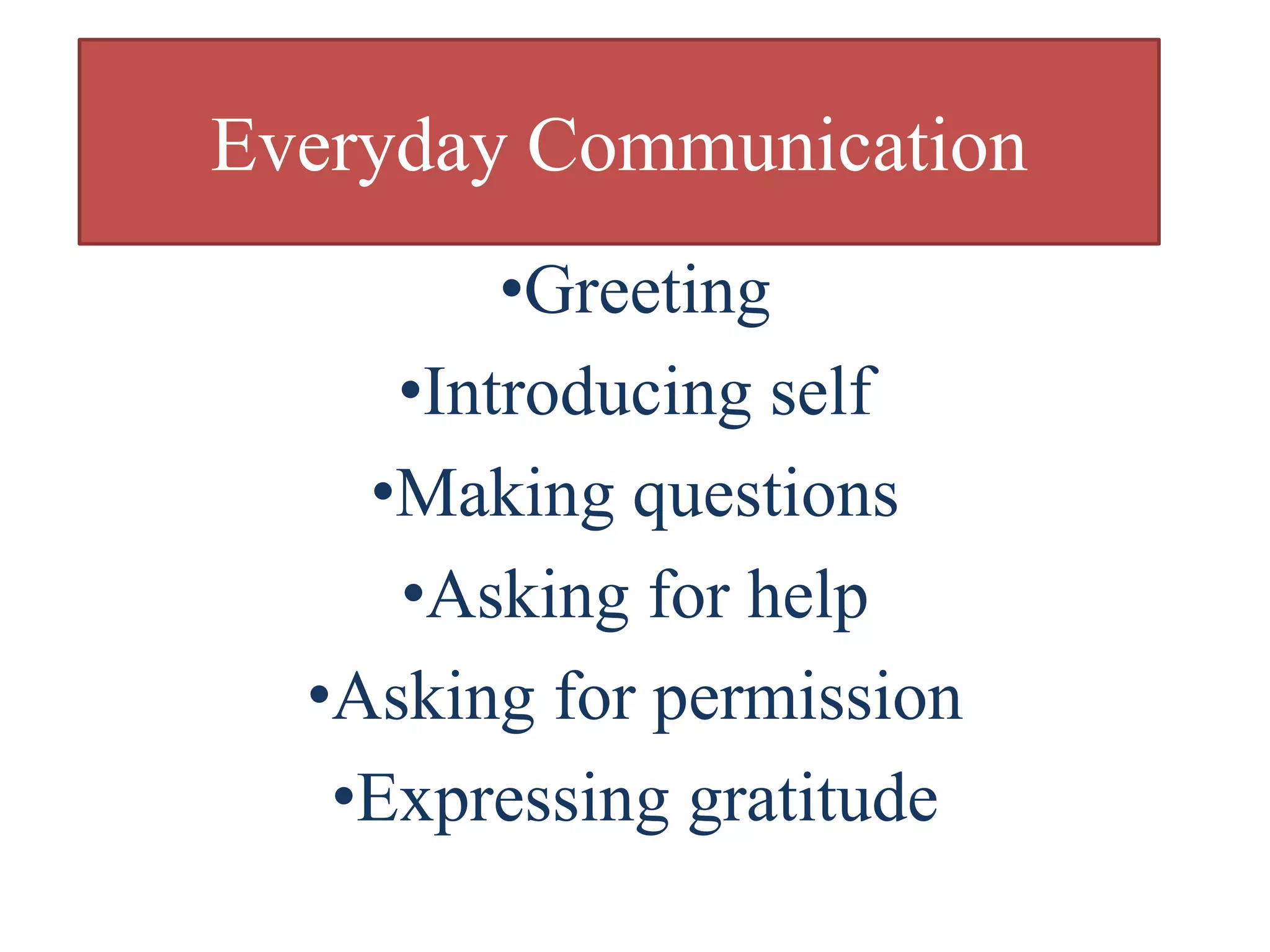 Day to day conversation dr mahesh jani | PPTX