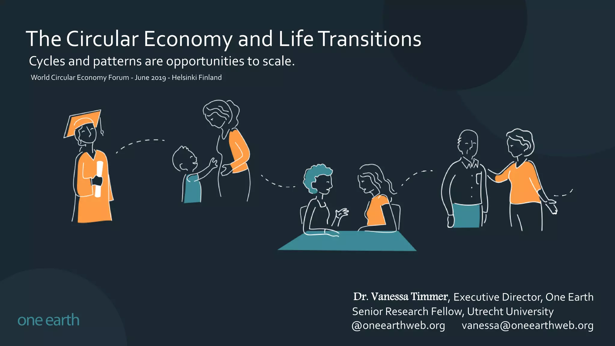 Vanessa Timmer WCEF2019: The circular economy and life transitions | PPT