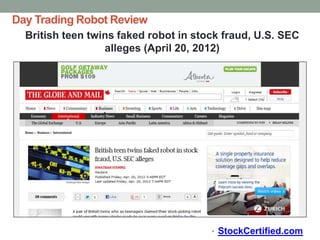 Day Trading Robot Review | PPTX