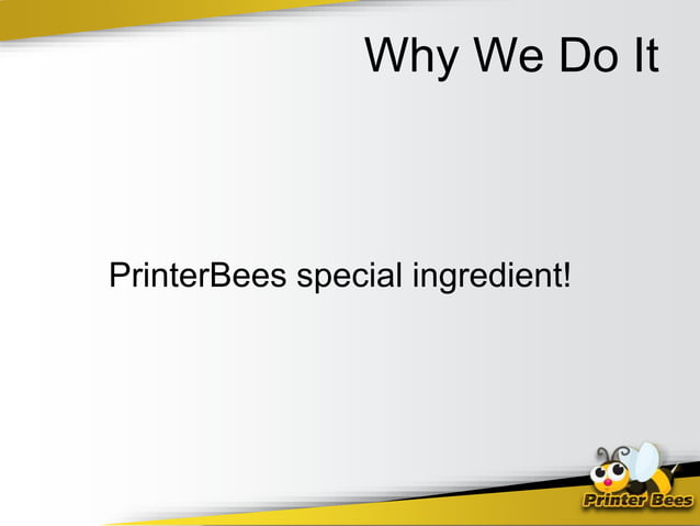 Nadine Larder - Printer Bees | PPT