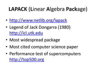 Speed-up Solving Linear Systems on Parallel Architectures via Aggregation of Clans | PPT