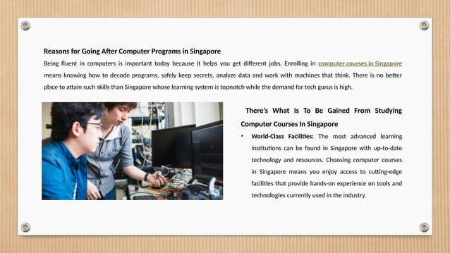 Dazzle with Advanced Computing Programs in Singapore – Secure Your ...