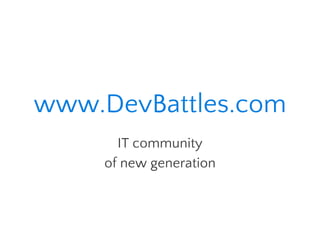 Devbattles | PPT