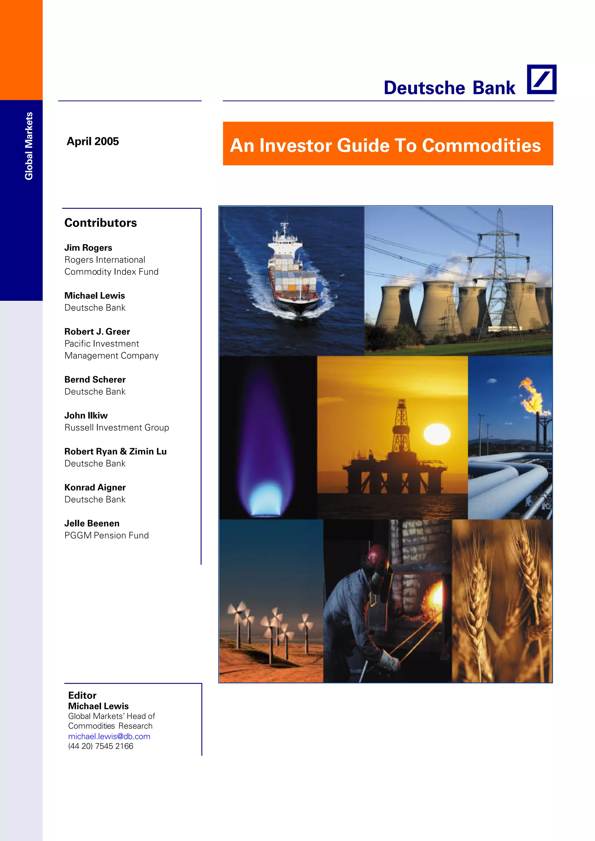 An Investor Guide To Commodities | PDF