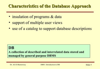 Database Design Slide 1 | PPS