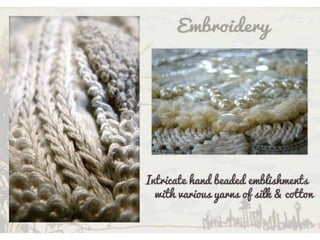 EMBROIDERY PRESENTATION | PPTX
