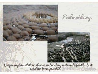EMBROIDERY PRESENTATION | PPTX