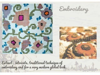 EMBROIDERY PRESENTATION | PPTX